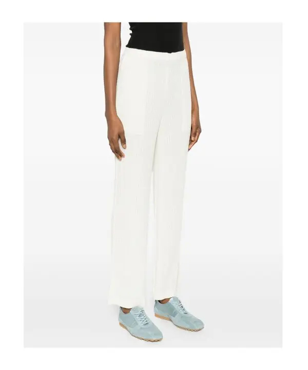 Issey Miyake Pleated Straight-leg Pants