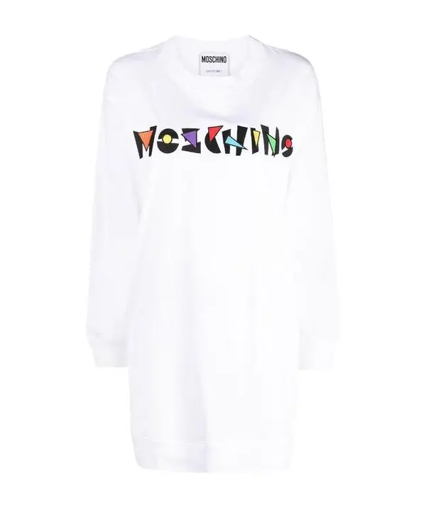 Moschino Printed T-shirt Dress