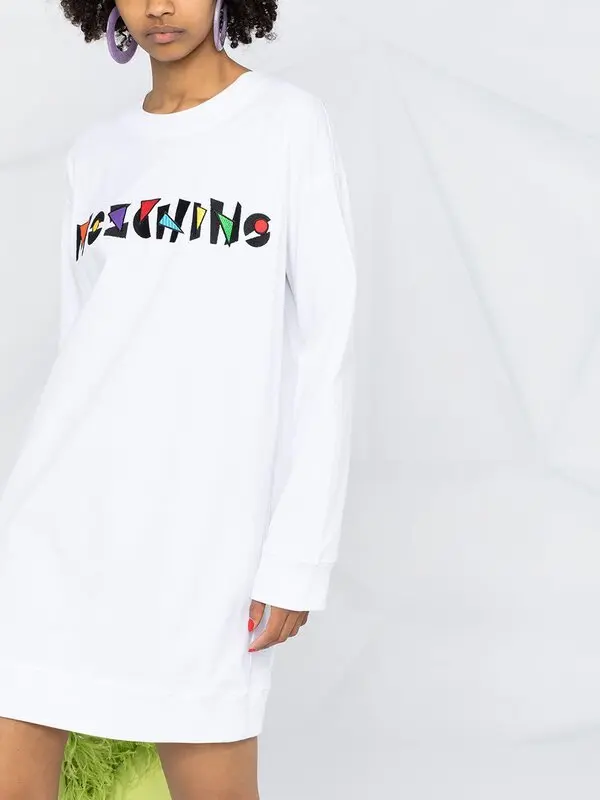 Moschino Printed T-shirt Dress