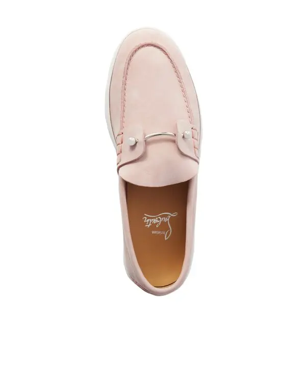 CHRISTIAN LOUBOUTIN Round Toe Casual Slip-on Loafers