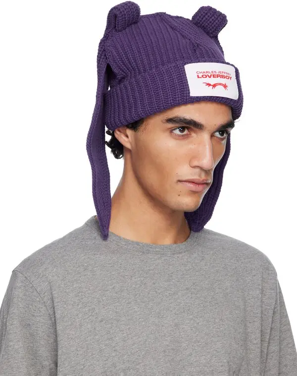 CHARLES JEFFRREY LOVERBOY Charles Jeffrey Loverboy Rabbit Beanie
