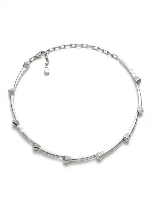 Gucci Chiodo Choker Necklace - White