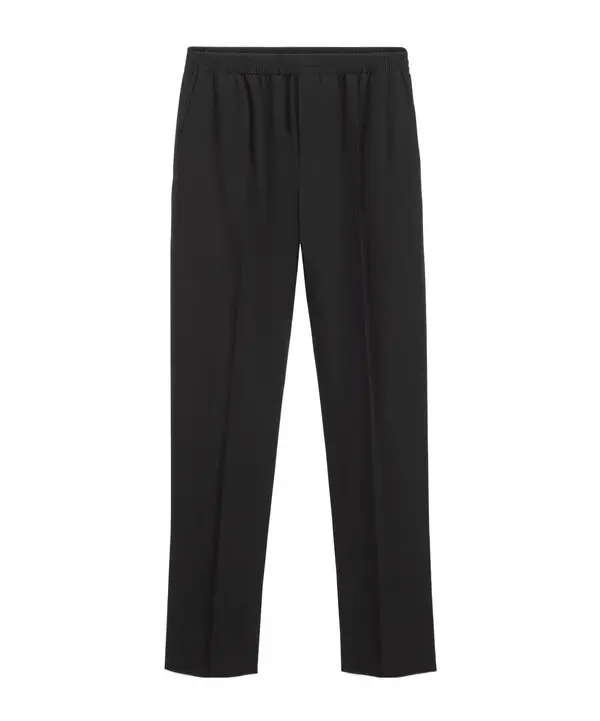 Dior Tailored Track Pants With Elasticated Waistband - Black