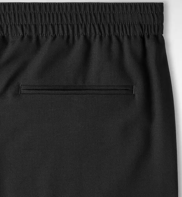 Dior Tailored Track Pants With Elasticated Waistband - Black