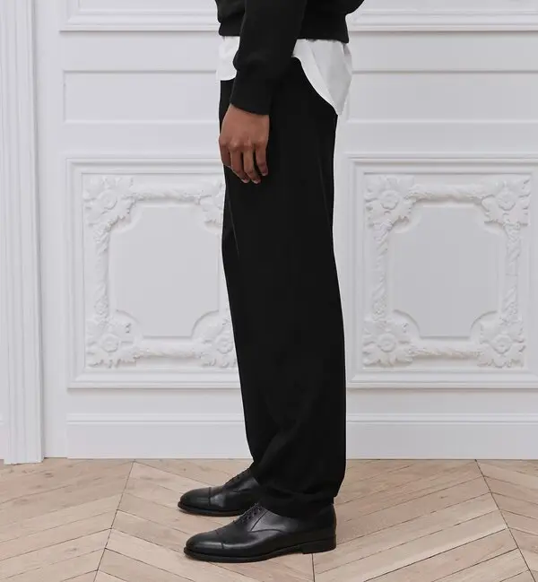 Dior Tailored Track Pants With Elasticated Waistband - Black
