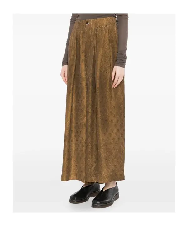 UMA WANG Elastic Waist Casual Pants