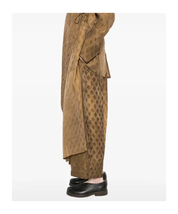 UMA WANG Elastic Waist Casual Pants