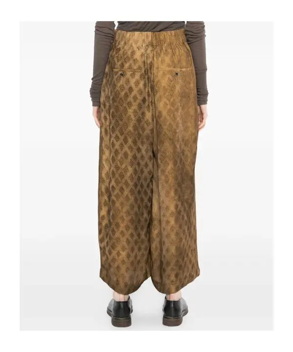 UMA WANG Elastic Waist Casual Pants