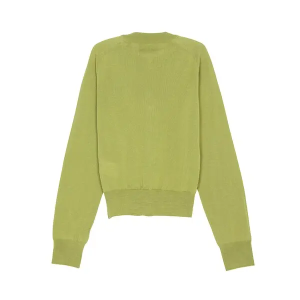 AMI Paris De Coeur Crewneck Cardigan