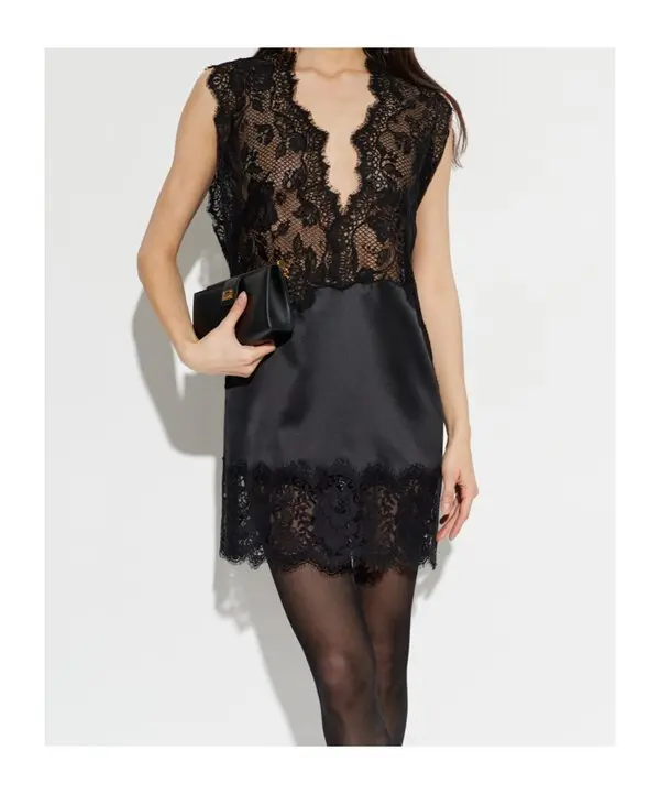 Dolce & Gabbana Sleeveless Lace Dress