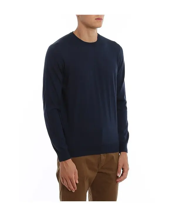 DRUMOHR Crewneck Long-sleeve Knitted Sweater - Black
