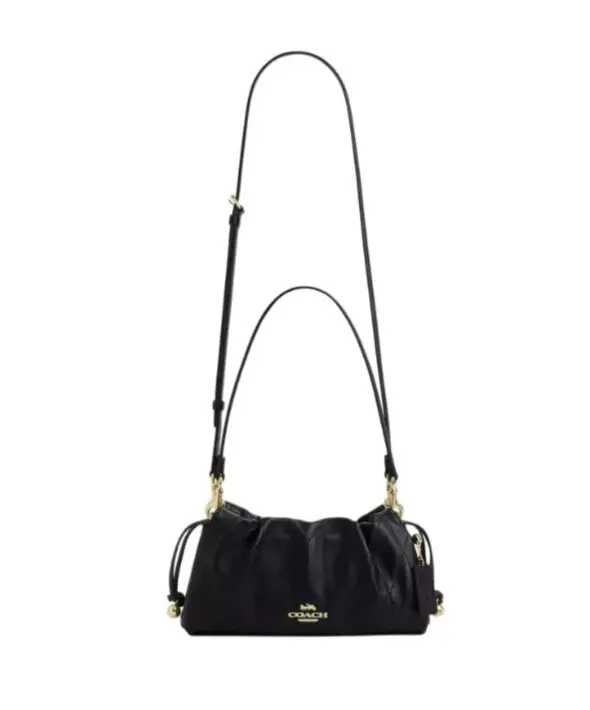 COACH Logo Quilted Leather Shoulder Bag
