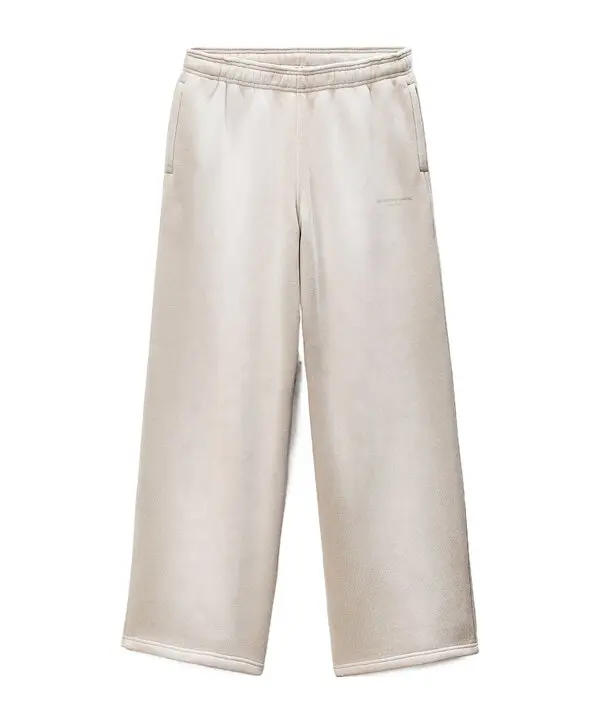 Alexander Wang Mid-rise Wide Leg Sweatpants - White
