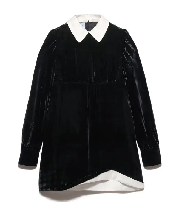 Prada Velvet Mini Dress
