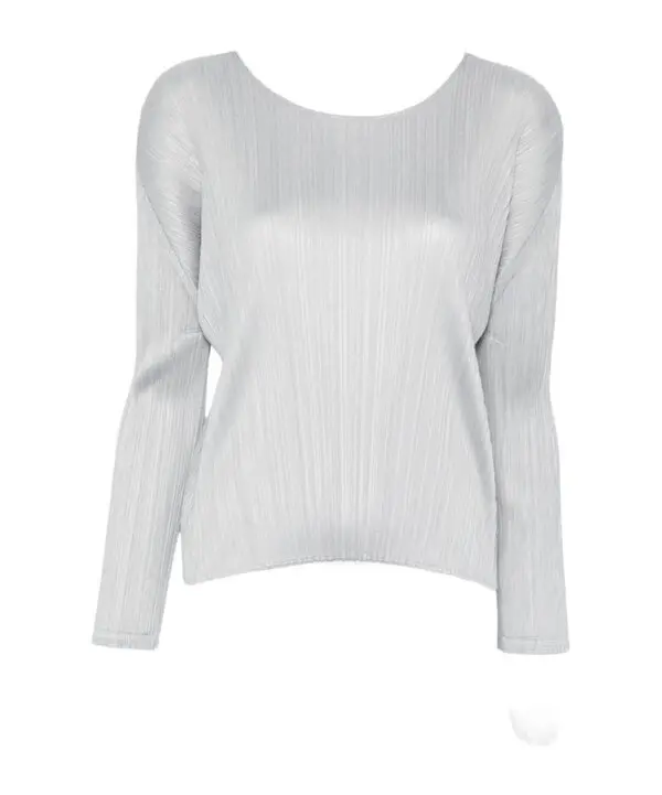 PLEATS PLEASE BY ISSEY MIYAKE Long Sleeve Pleated Top