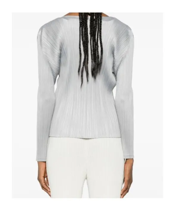 PLEATS PLEASE BY ISSEY MIYAKE Long Sleeve Pleated Top
