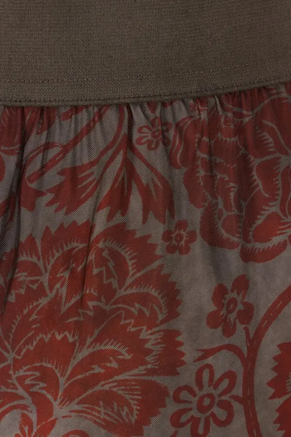 UMA WANG Pansy" Wide-leg Trousers - Red