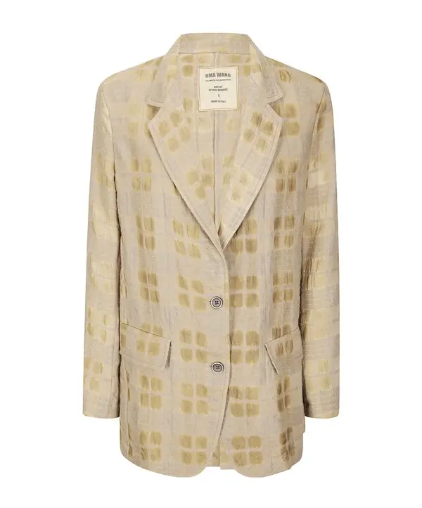 UMA WANG Single-breasted Tailored Blazer