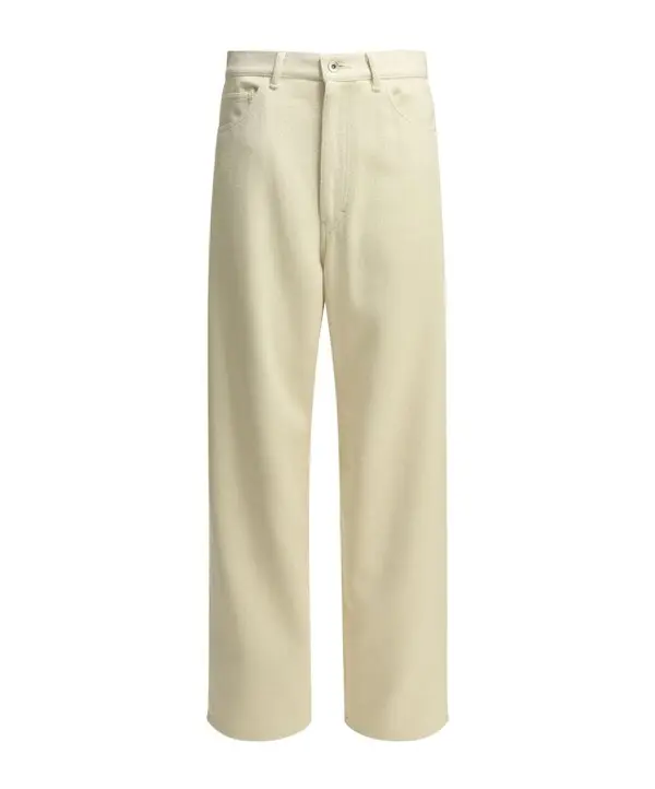 Auralee Wide-leg Pants - Nude