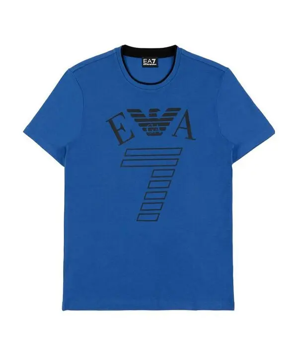EA7 Logo T-shirt With Round Neck