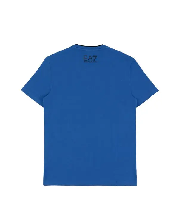 EA7 Logo T-shirt With Round Neck