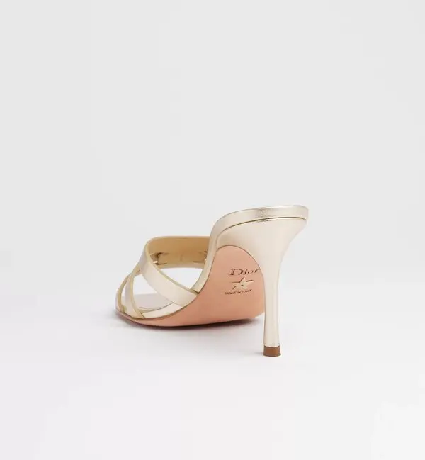 Dior Heeled Slide Sandals