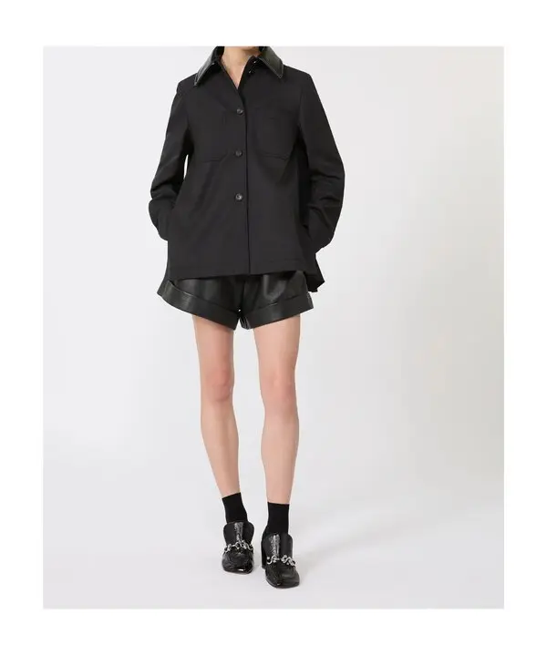 Sportmax Boxy Collar Jacket - Black