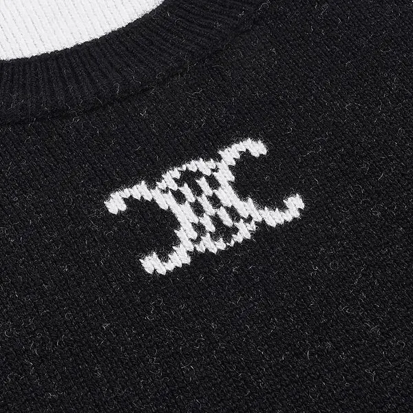 Celine Crewneck Cashmere Sweater