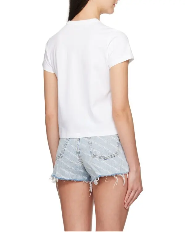 Alexander Wang Regular Fit Crewneck T-shirt - White