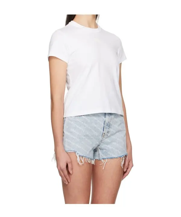 Alexander Wang Regular Fit Crewneck T-shirt - White