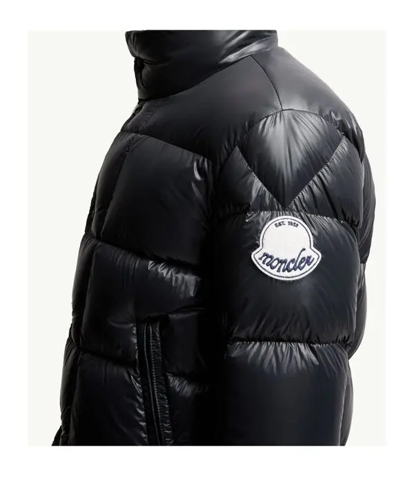 Moncler Tripiti Short Down Jacket With Stand Collar