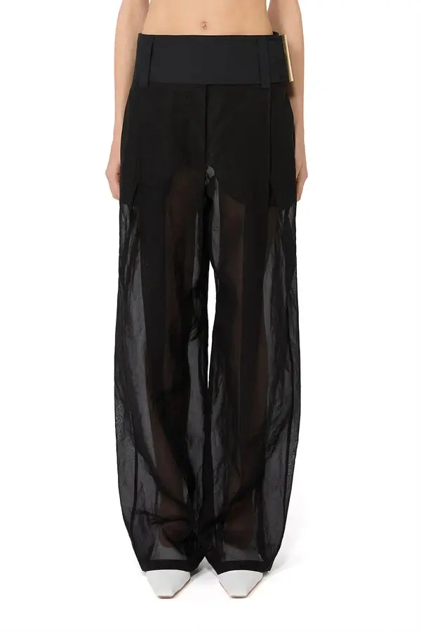 Sportmax Ferito Wide-leg Pants