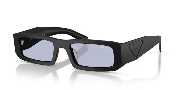 Prada Rectangle Frame Sunglasses - Black