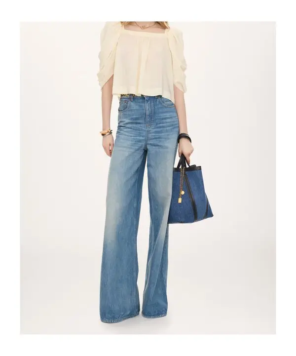 Chloé Double-handled Tote Bag - Ash Blue