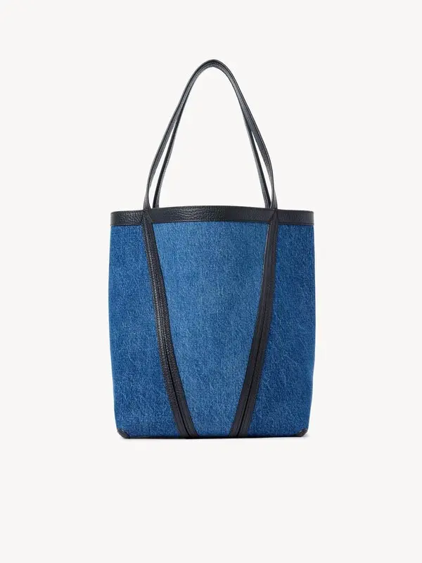 Chloé Double-handled Tote Bag - Ash Blue