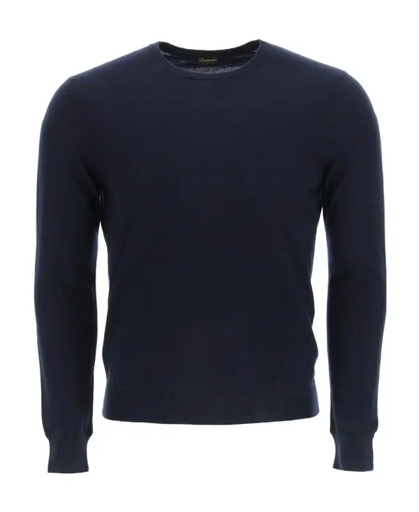 DRUMOHR Long Sleeved Crewneck Jumper - Black