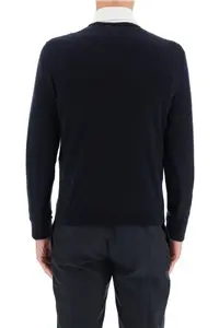DRUMOHR Long Sleeved Crewneck Jumper - Black