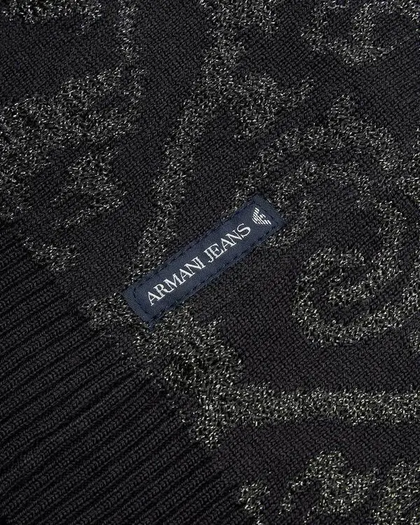 Emporio Armani Logo Knitted Pullover