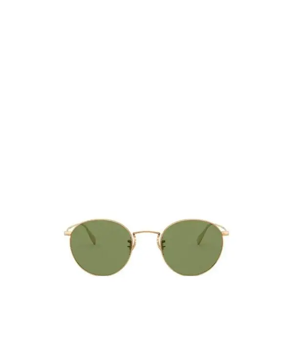 Oliver Spencer Coleridge Round Sunglasses - Green