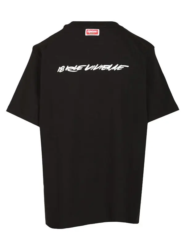 Kenzo Logo Printed Crewneck T-shirt