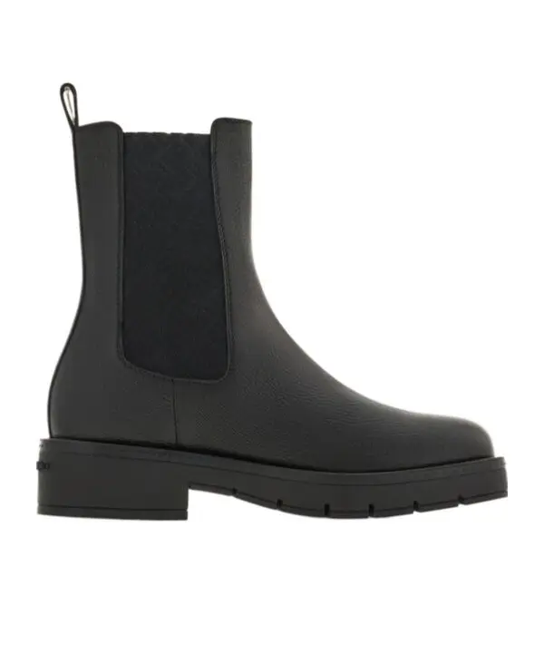 FERRAGAMO Chelsea Boots In Kid Leather