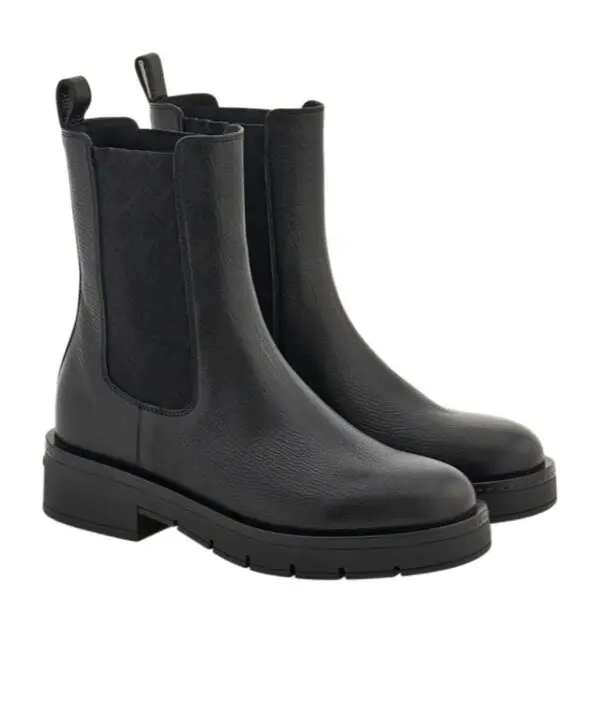 FERRAGAMO Chelsea Boots In Kid Leather