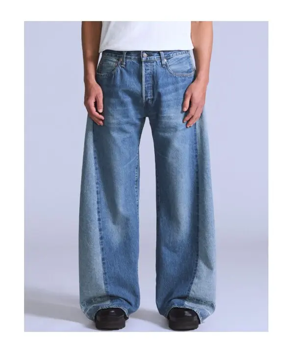 LEVI'S Color-blocked Wide-leg Jeans