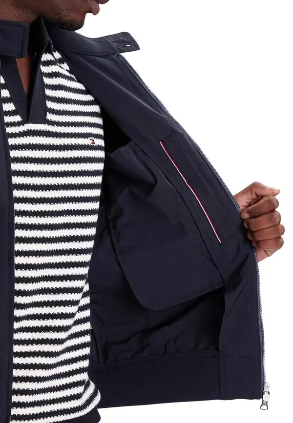Tommy Hilfiger Long-sleeved Zip-up Bomber Jacket