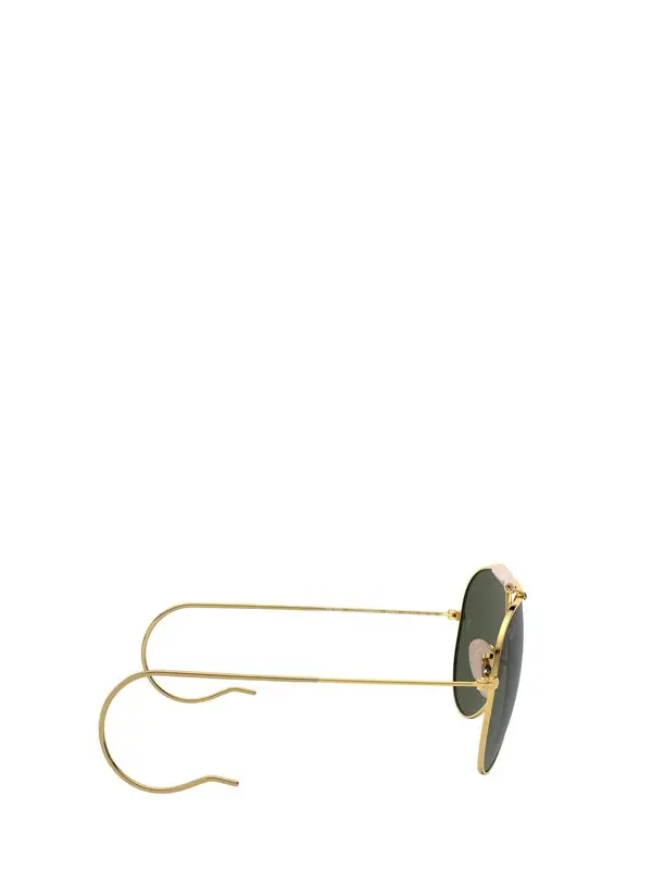 Ray-ban Outdoorsman Aviator Frame Sunglasses - Black