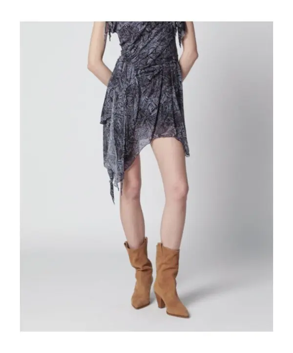 Isabel Marant Étoile Printed Ruffled Shorts