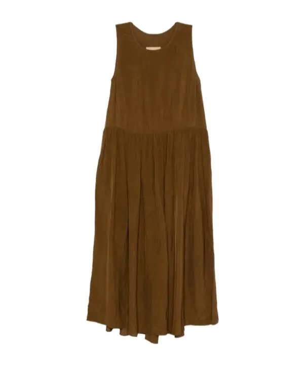 UMA WANG Pleated Maxi Dress