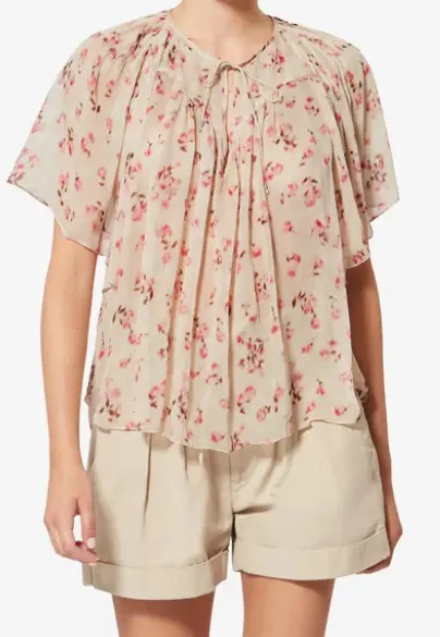 Isabel Marant Étoile Neslya Floral Print Blouse