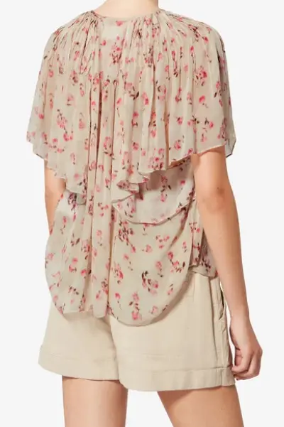Isabel Marant Étoile Neslya Floral Print Blouse