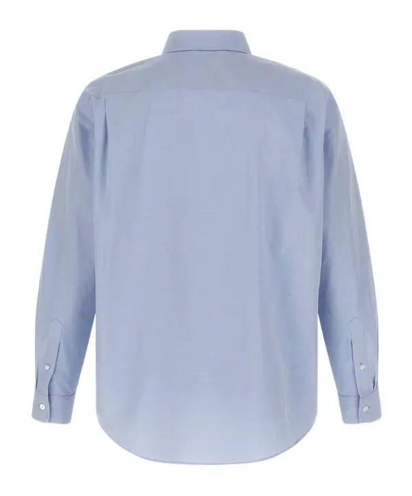 Auralee Long-sleeve Button-up Shirt - Blue